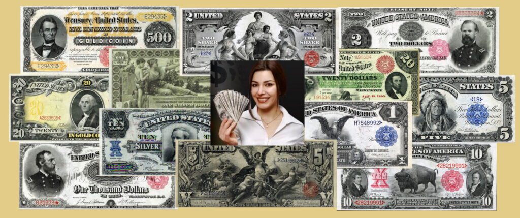 Sell U.S. Paper Currency - American Rarities